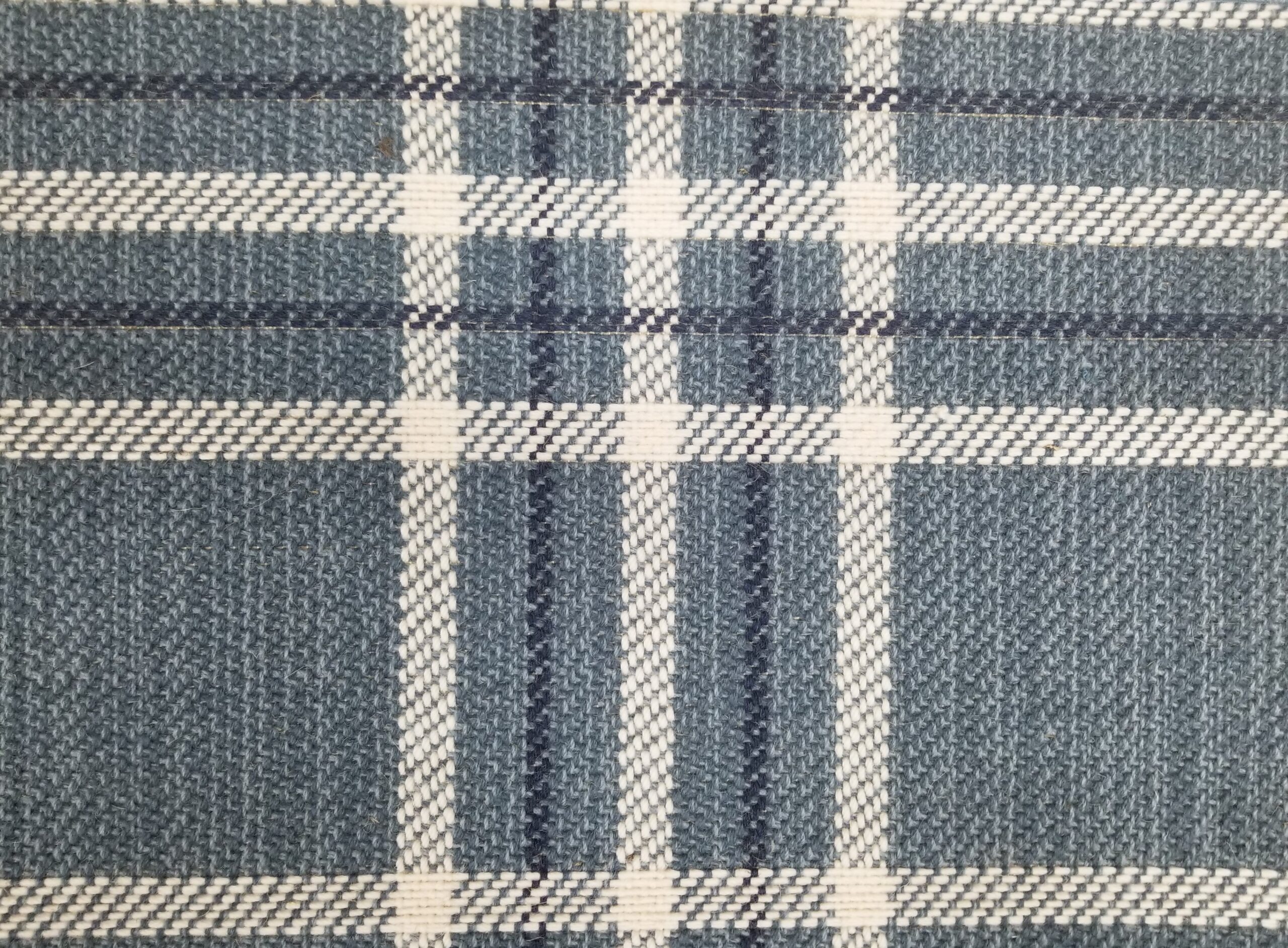 L-Squared- Washed Denim - Carpet, PLAID - Watson Smith Flooring